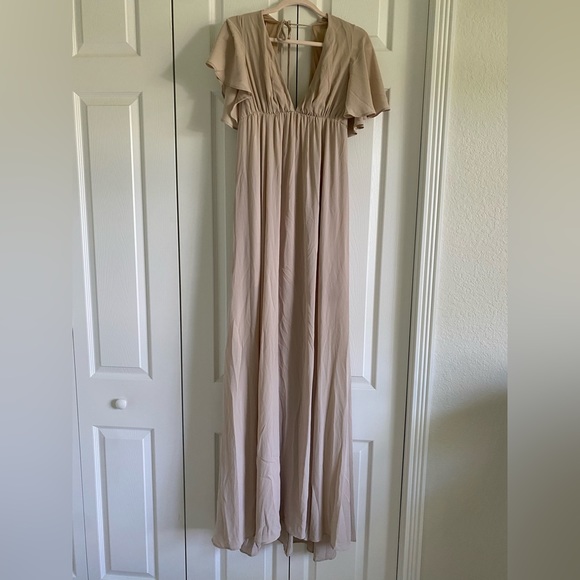 Show Me Your MuMu | Dresses | Show Me Your Mumu Faye Flutter Sleeve Maxi Dress | Poshmark